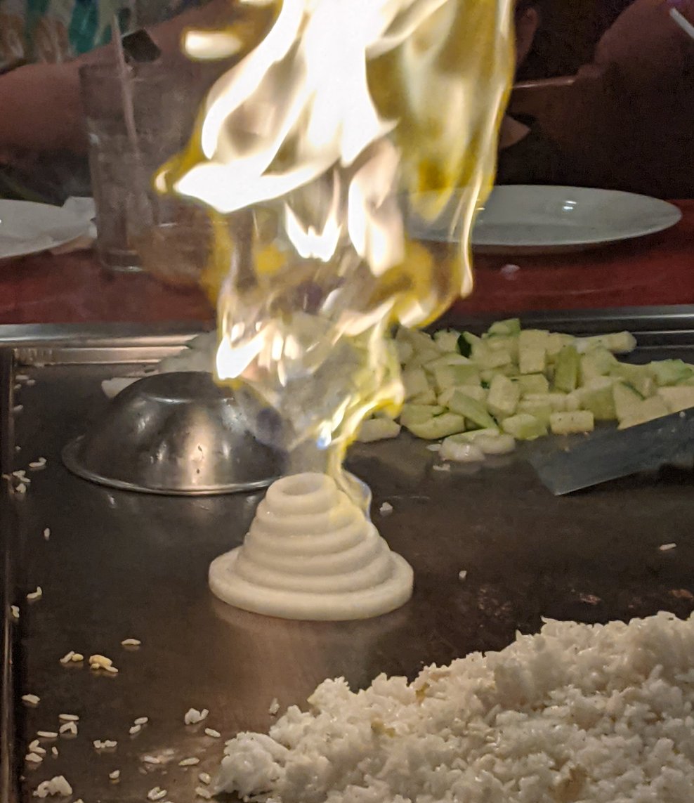Hibachi Volcano | The Tony Burgess Blog